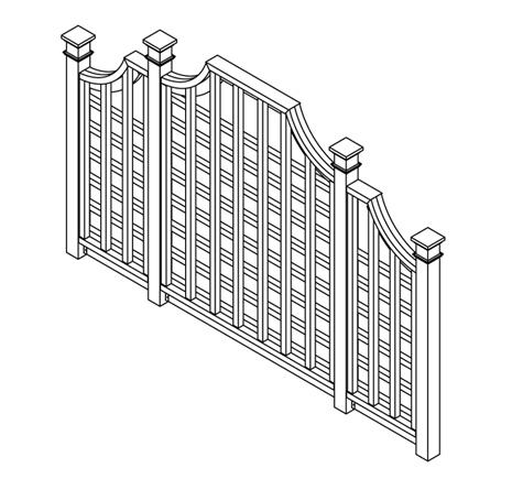 Free Classic Outdoor Trellis Plans DIY Project Plans - Real Cedar
