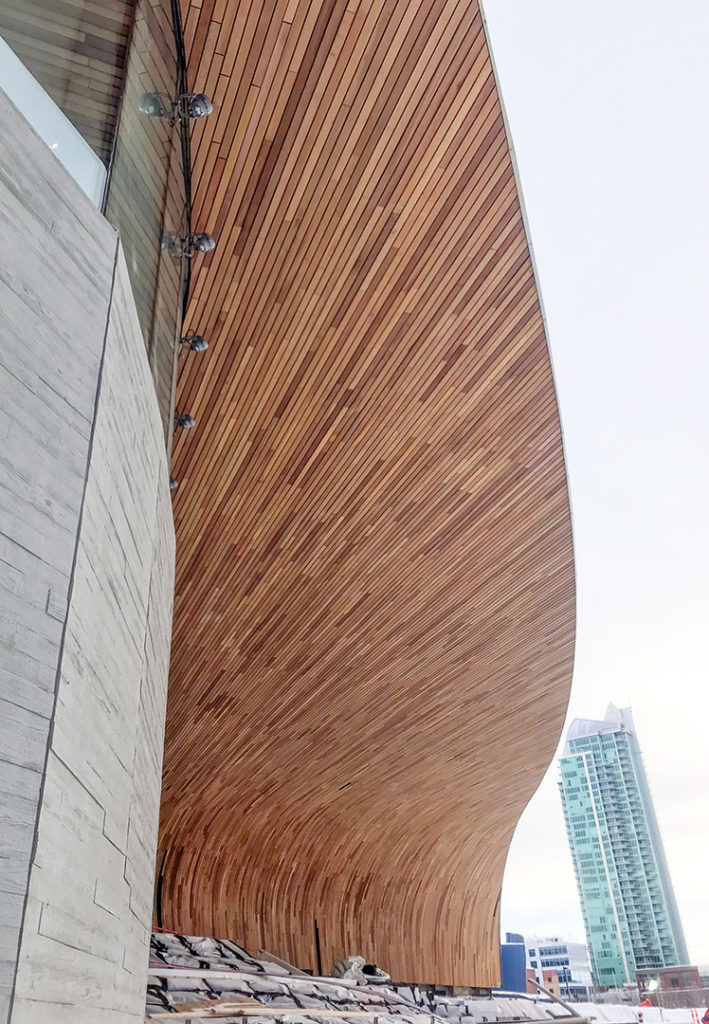 Project of the Week - Calgary Public Library - Real Cedar