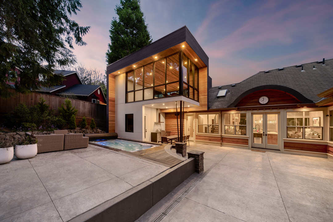 Multi-Use Poolhouse Addition Enhances Family Life - Real Cedar